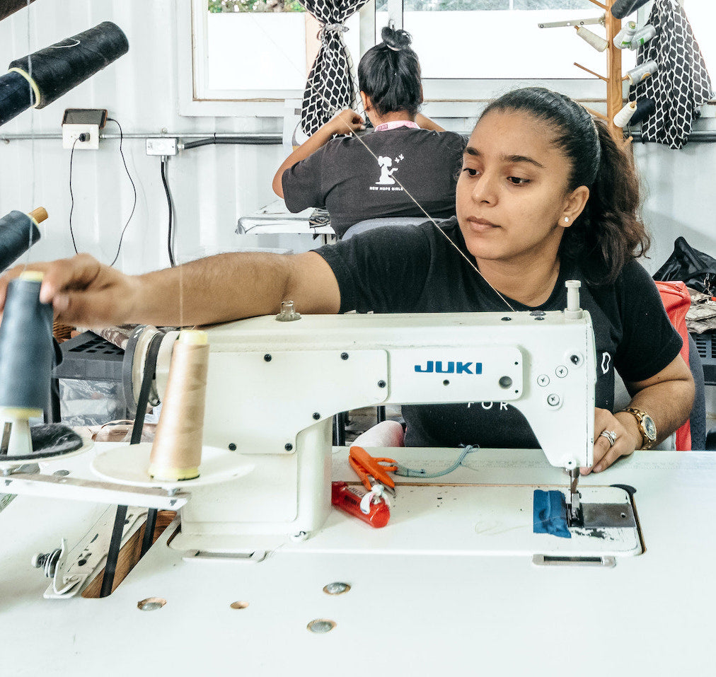 What's it like in the New Hope Girls workshop?